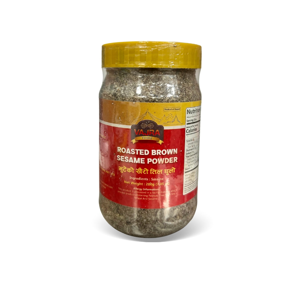 Roasted Brown Sesame (Til) Powder – Ason Bajaar